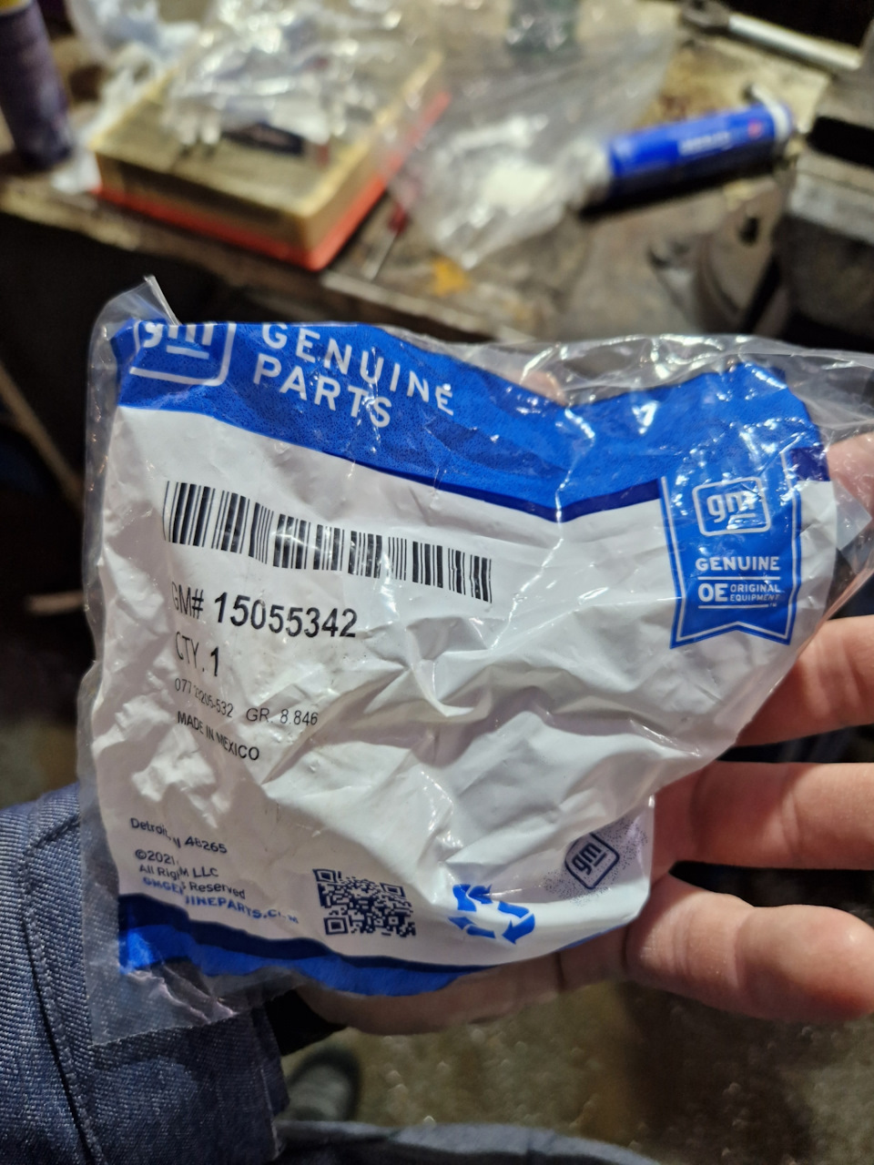 15055342 Фитинг шланга стеклоомывателя GM | Запчасти на DRIVE2