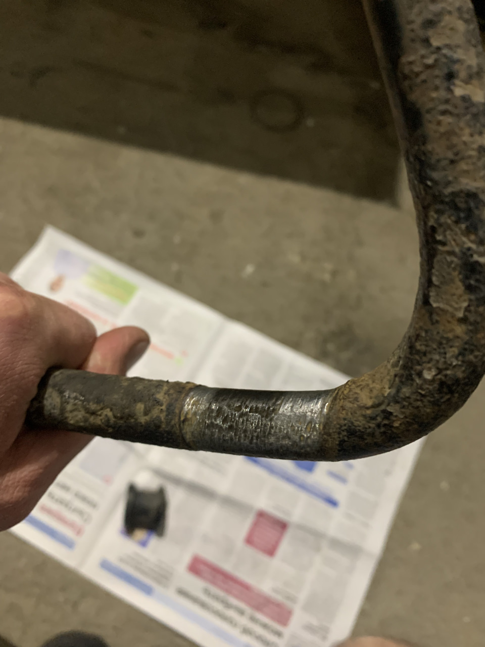 Замена заднего стабилизатора с 17 мм на 20мм плюс новые резинки и новые ...