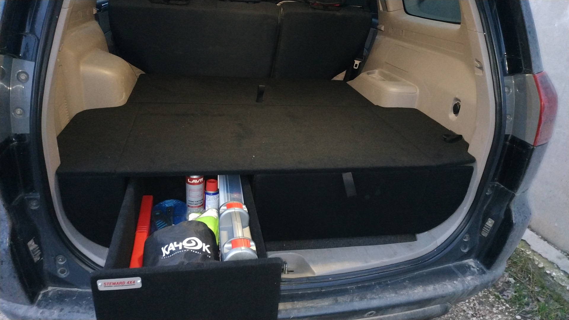 Органайзер-спальник Steward 4Х4 — Mitsubishi Pajero Sport (2G), 2,5 л ...