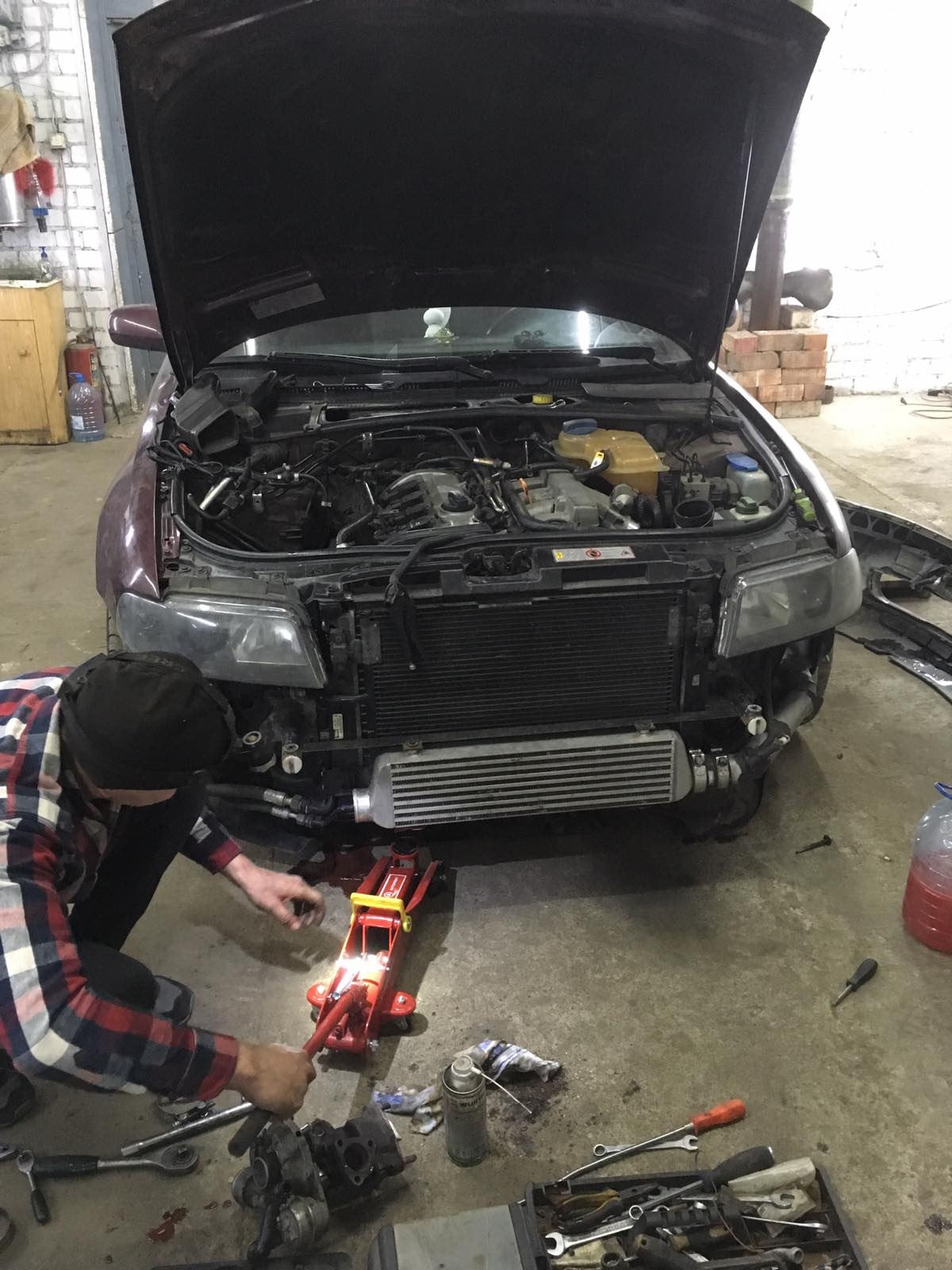 Замена амортизаторов передней подвески — Mercedes-Benz E-class (W212 ...