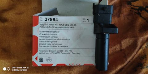 A6429050000 Датчик положения вала коленчатого Mercedes | Запчасти на DRIVE2