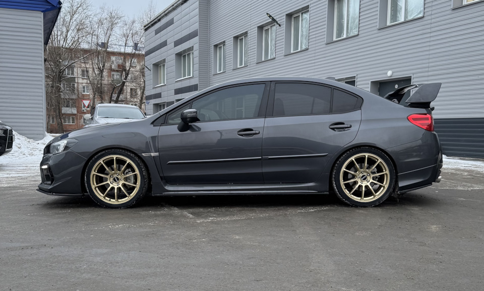 Новые колеса. Rays homura hyuga HP10 R19 et45. 8J — Subaru WRX (VA), 2 ...