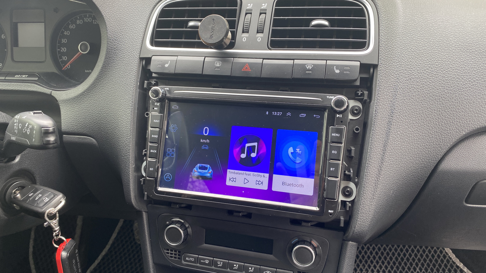 Установка RCD360 pro #20 — Volkswagen Polo Sedan, 1,6 л, 2012 года ...