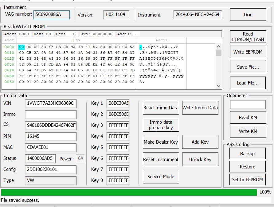 VAG Powerclass Table — DRIVE2