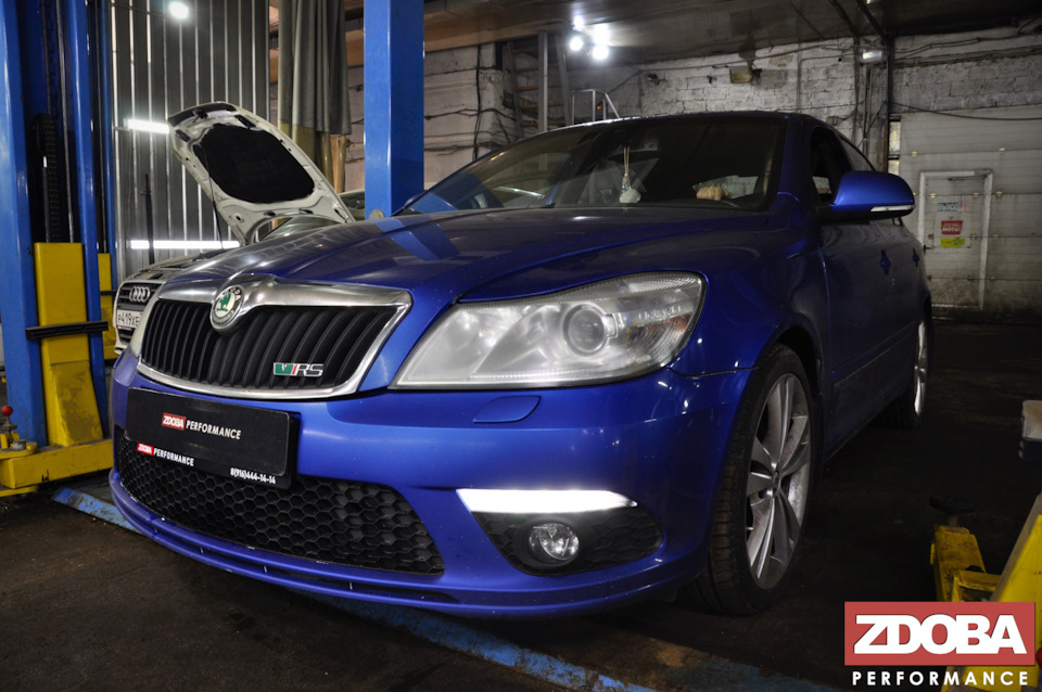 Skoda Octavia A5 RS 2.0 TSI 200 HP (CCZA) Изготовление Downpipe, Чип ...
