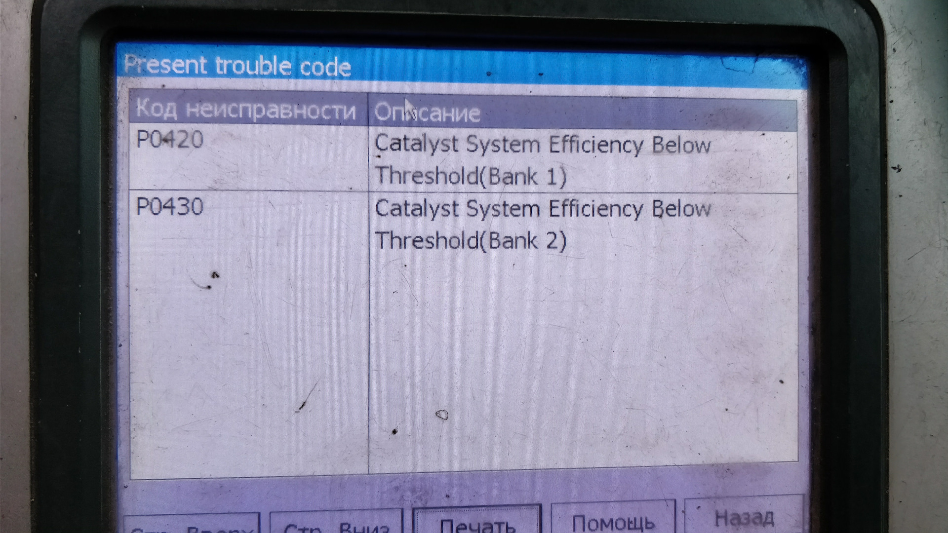 О том, как я победил CHECK ENGINE, VSC TRAC, VSC OFF (ошибки P0420 ...
