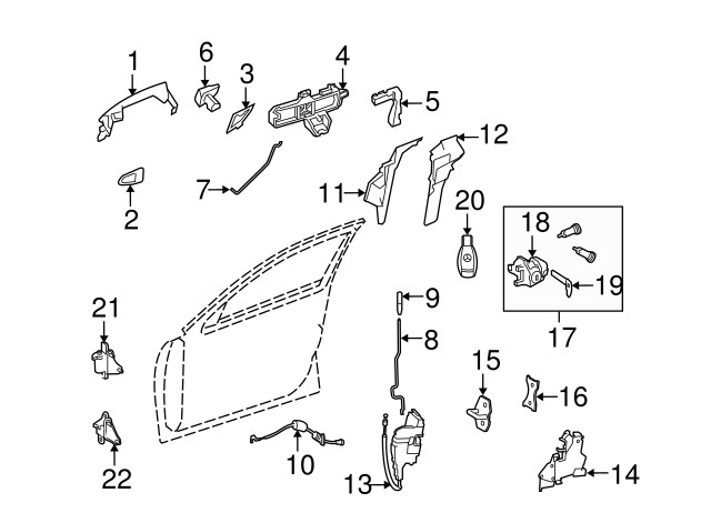 A2047201535 Замок двери Mercedes | Запчасти на DRIVE2