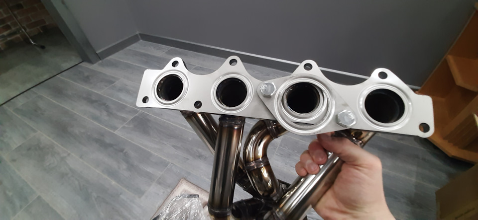 Выпускной коллектор на рио от ELEMENTO EXHAUST — KIA Rio (3G), 1,6 л ...