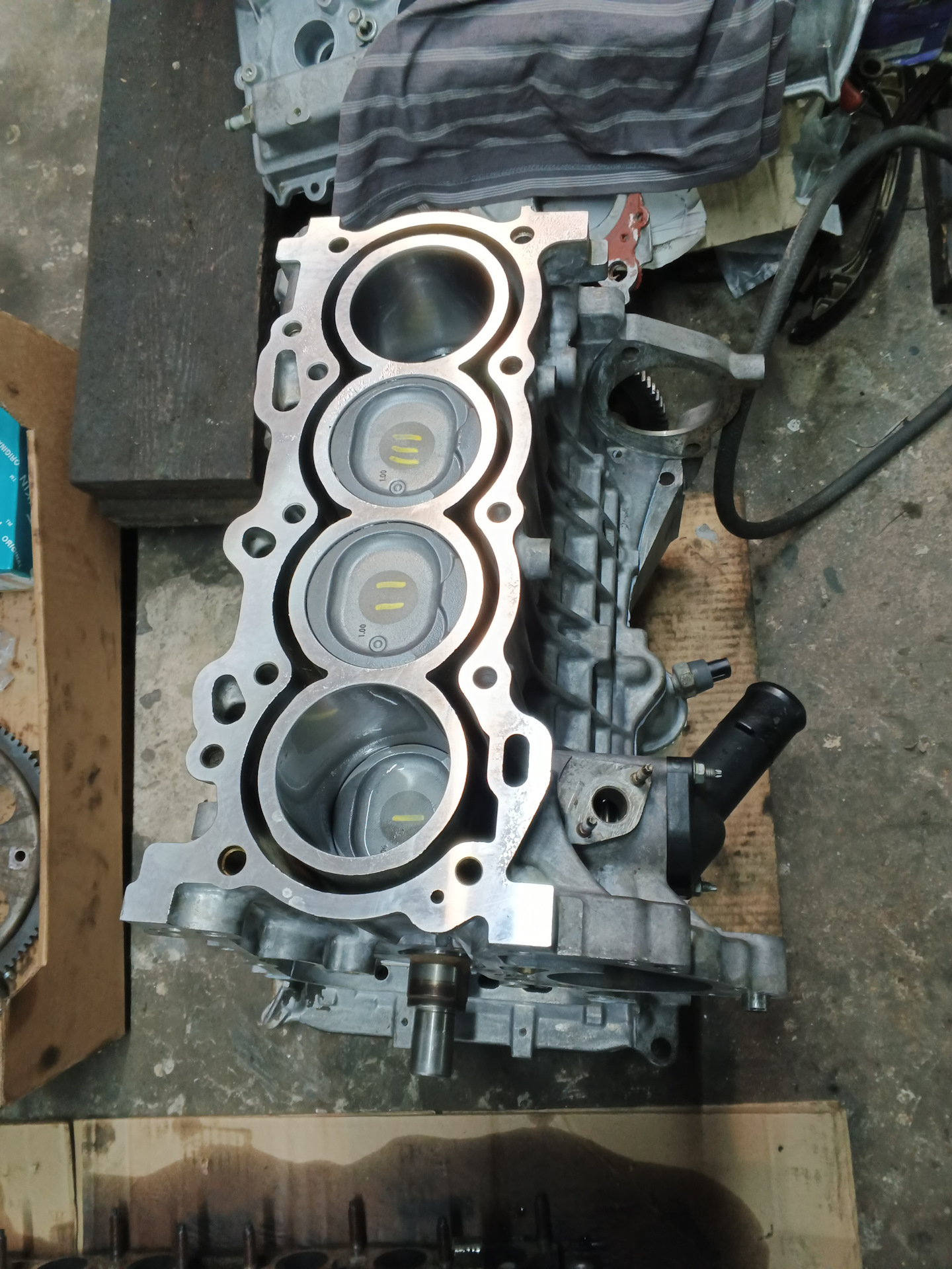 Ремонт двс! Или с новым сердцем тебя! — Toyota Wish (AE10), 1,8 л, 2004 ...