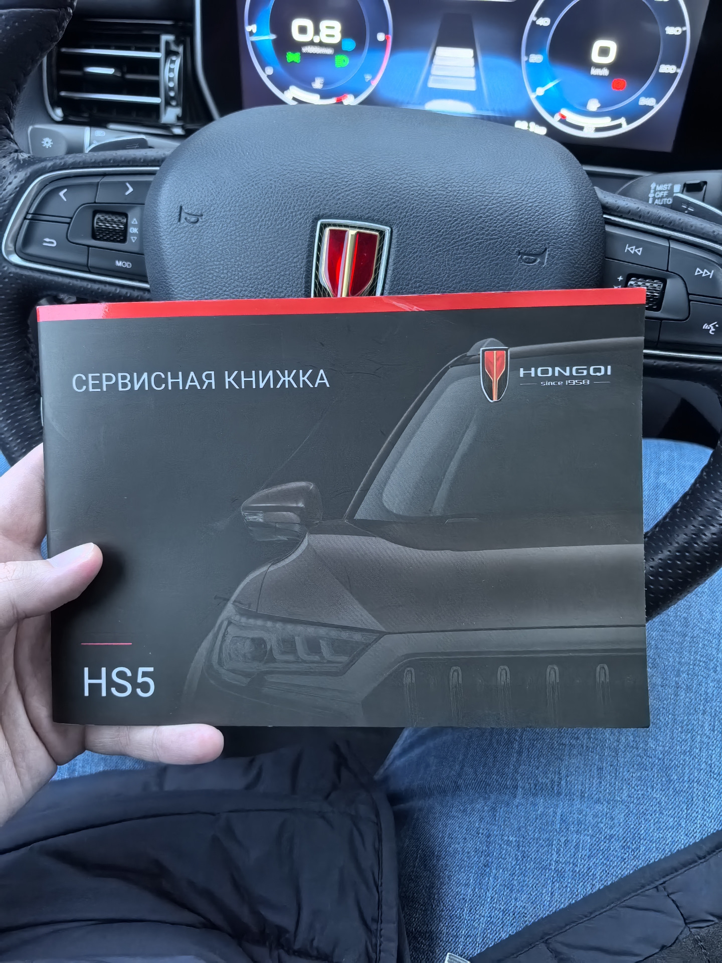 Сервисная книжка — Hongqi HS5, 2 л, 2023 года | плановое ТО | DRIVE2