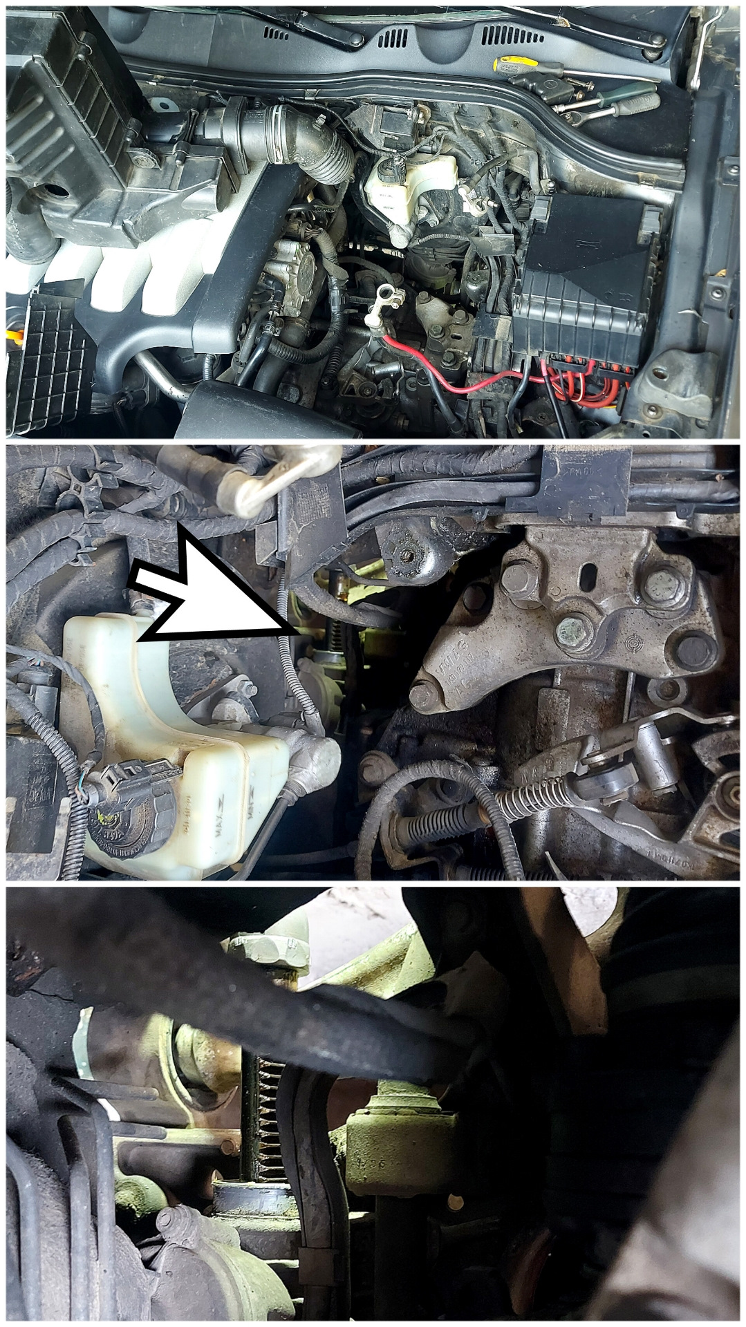 Замена рулевой тяги и шаровой на VW Passat B6 — Volkswagen Passat B6, 2 ...