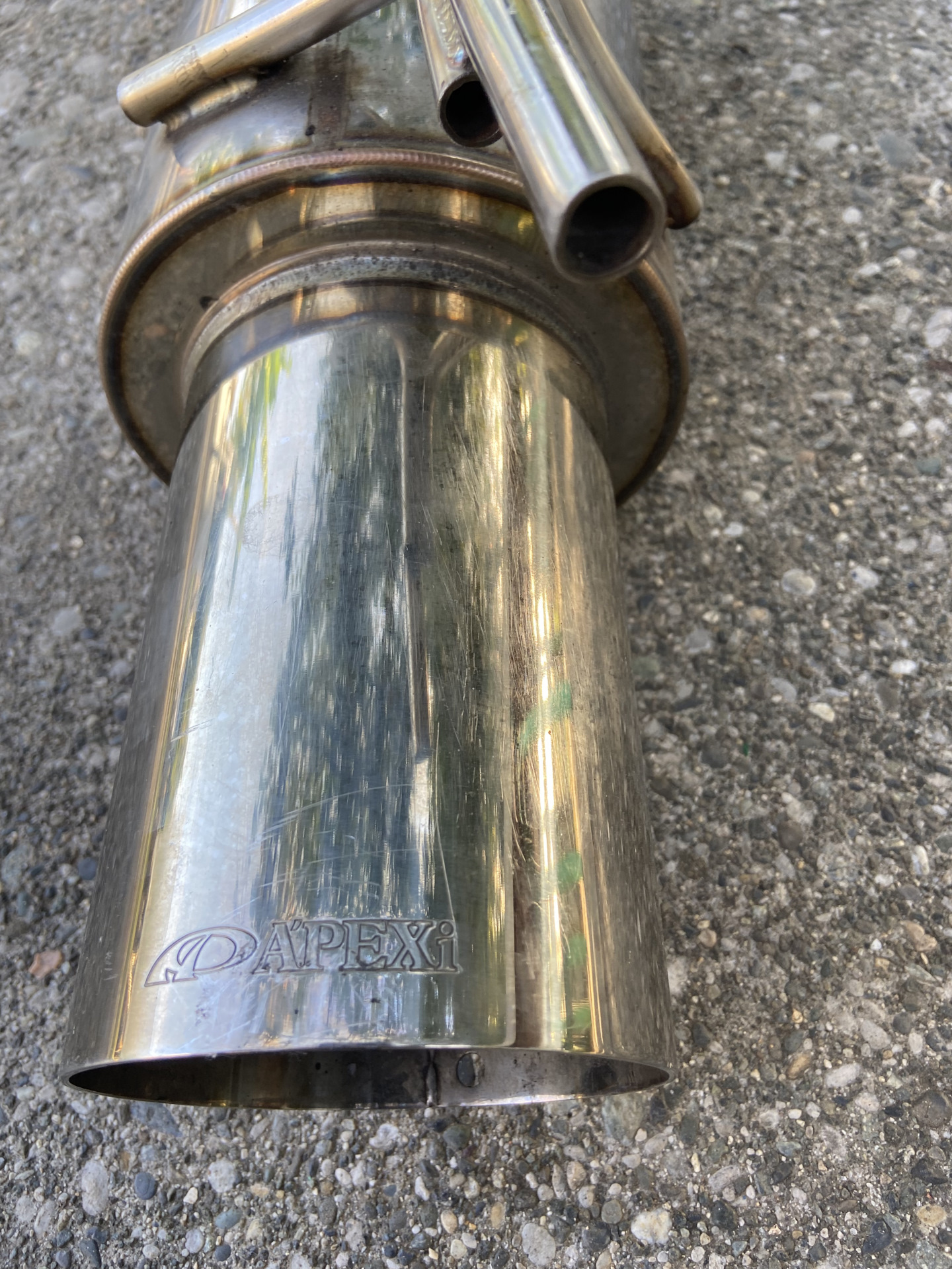 Выхлопные банки JASMA Apexi — Nissan Fuga (1G), 3,5 л, 2008 года ...