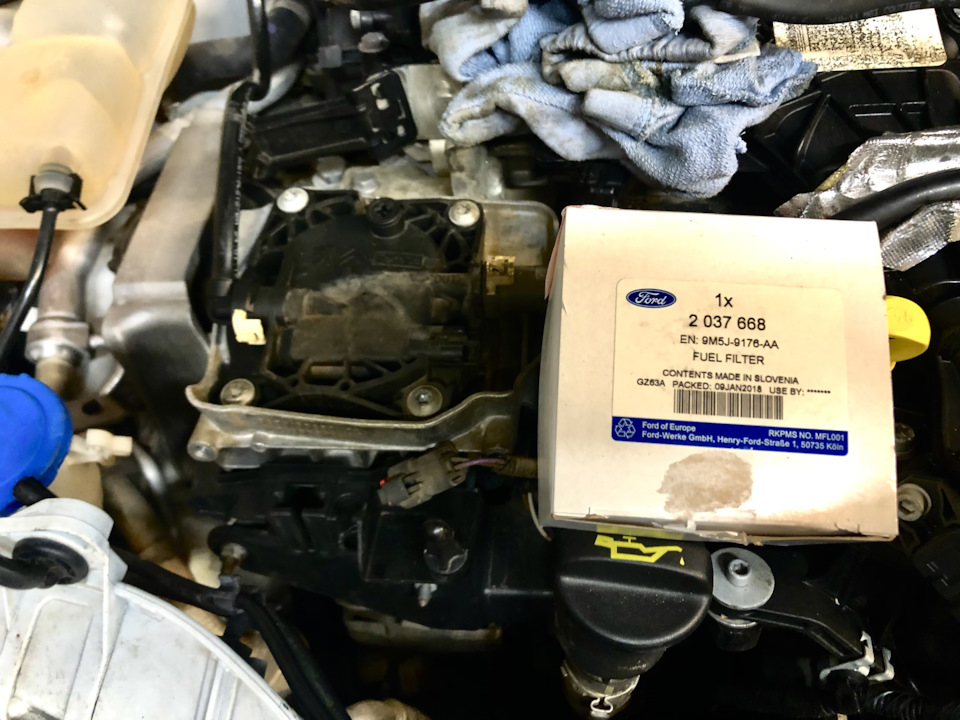 2037668 Фильтр топливный / Duratorq 2.0 10~ Ford | Запчасти на DRIVE2