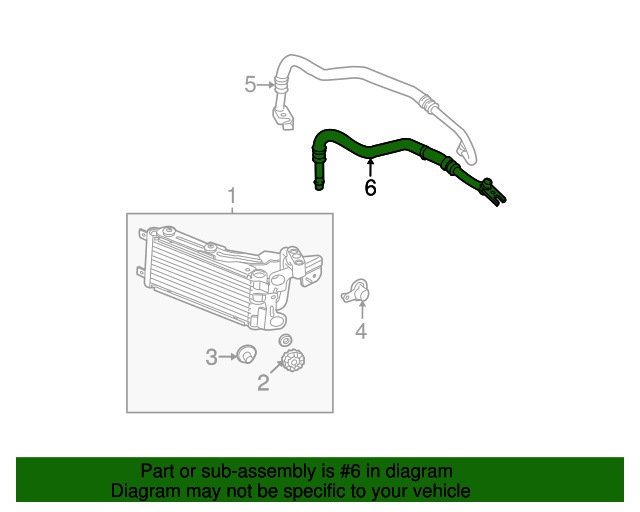 17227567208 Отводящ.трубопр.радиат.охл.масла в двиг BMW | Запчасти на ...