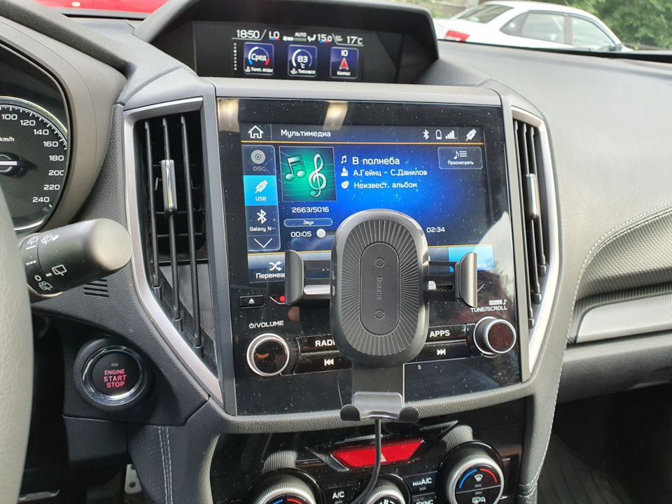 CD-слот и навигация — Subaru Forester (SK), 2,5 л, 2019 года ...