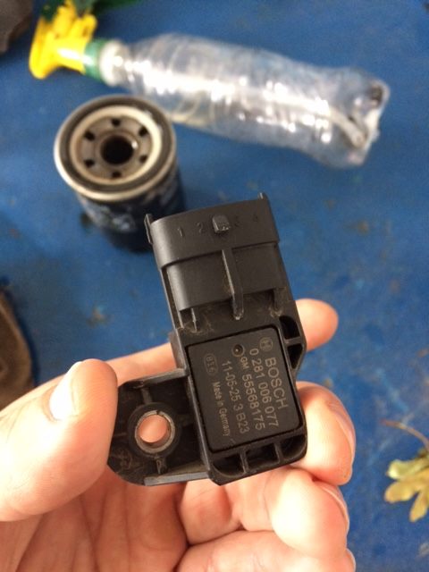 55568175 Датчик абсолютного давления 92565 (2x) GM | Запчасти на DRIVE2