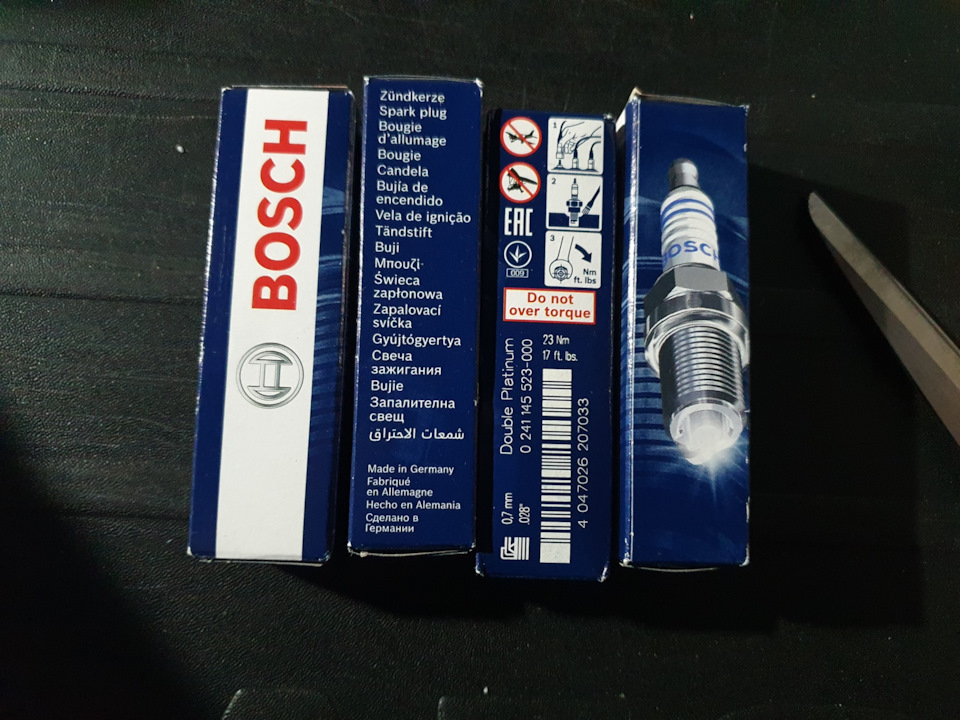 0241145523 СВЕЧА ЗАЖИГАНИЯ Y5KPP332 (0.7), 1ШТ BOSCH | Запчасти на DRIVE2