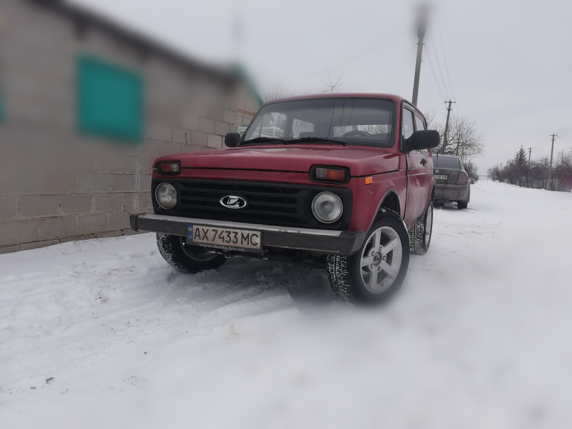 Зеркала + решетка — Lada 4x4 3D, 1,7 л, 1995 года | аксессуары | DRIVE2