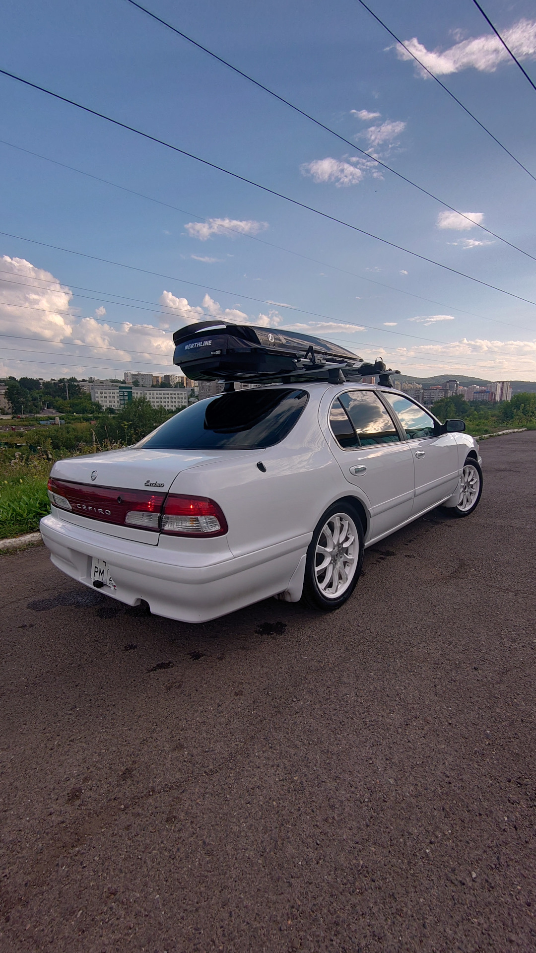 Бокс — Nissan Cefiro (A32), 2 л, 1997 года | аксессуары | DRIVE2