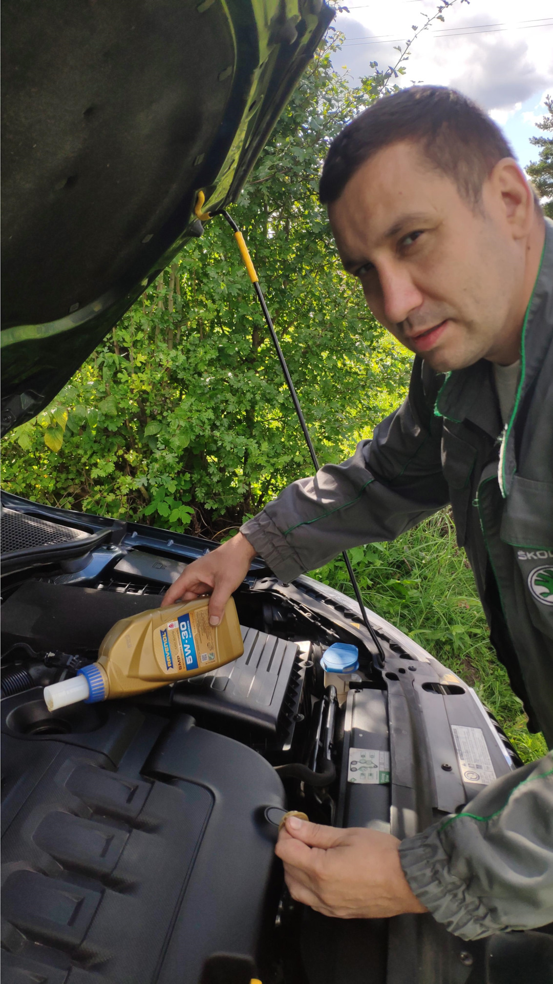 Второе ТО после покупки — Skoda Octavia Combi A7 Mk3, 1,6 л, 2016 года | плановое ТО | DRIVE2