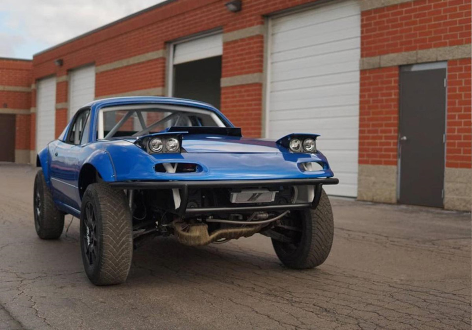 Subaru WRX Swapped Miata — раллийный автомобиль вашей мечты — DRIVE2