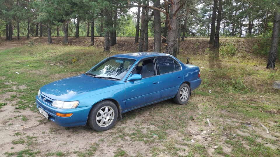 Финал — Toyota Corolla (100), 1,3 л, 1994 года | просто так | DRIVE2