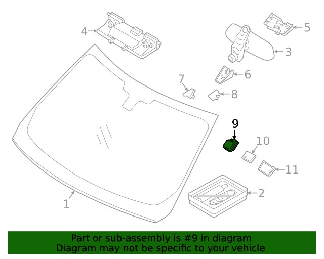 LR137199 Rain Sensor Jaguar Land Rover | Запчасти на DRIVE2