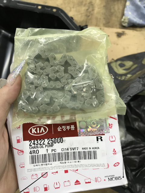 2432225000 Цепь маслянного насоса шарнирная роликовая из черных ...