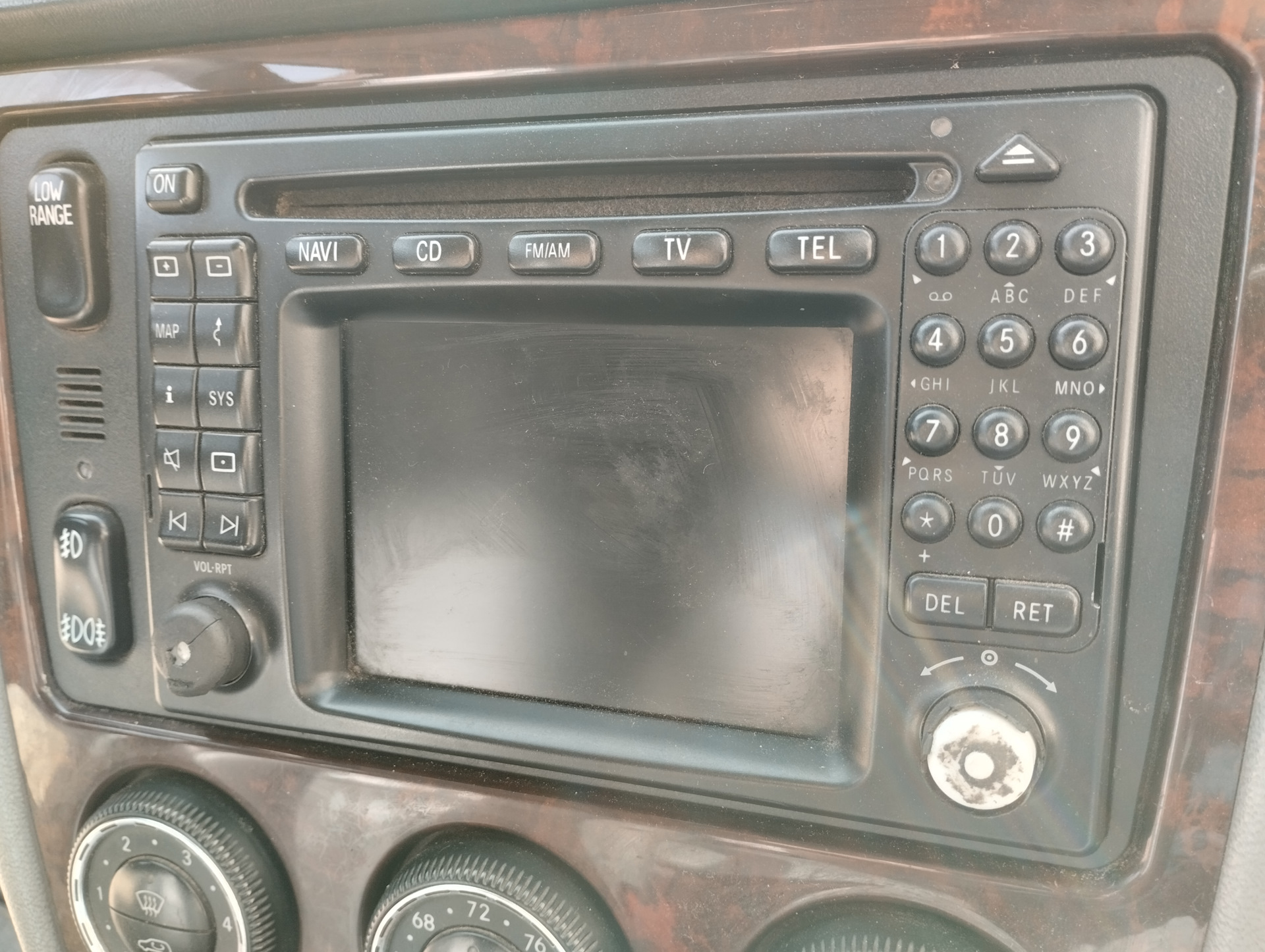 Замена покрытия рукояток Comand 2.0 — Mercedes-Benz M-Class (W163), 3,2 ...