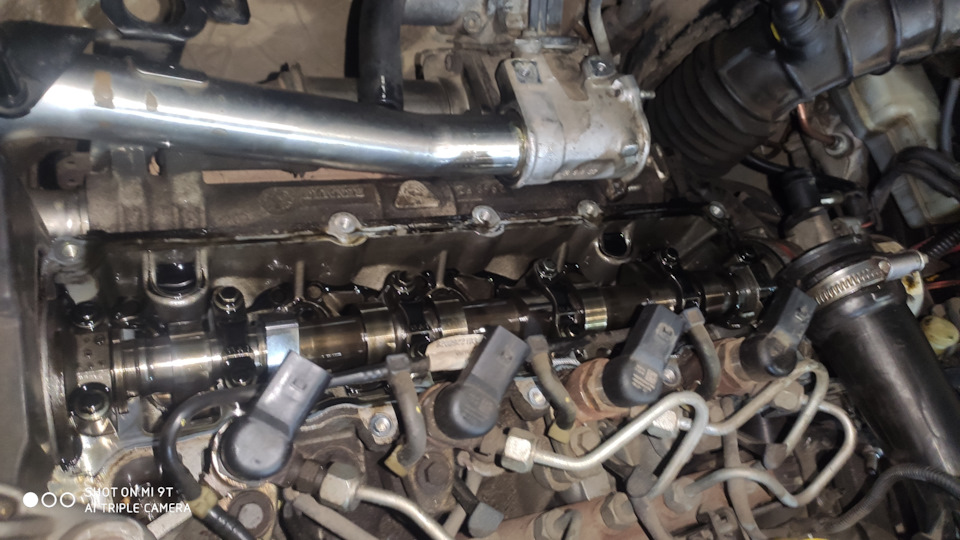 Проверка зазора клапанов. — Renault Megane III, 1,5 л, 2010 года ...