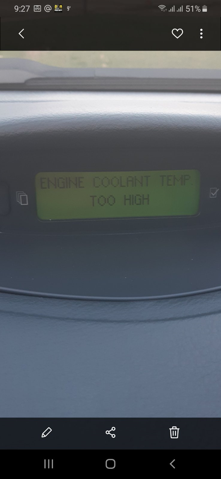 Engine coolant temp. too high или перегрев двигателя — Citroen C5 (1G ...