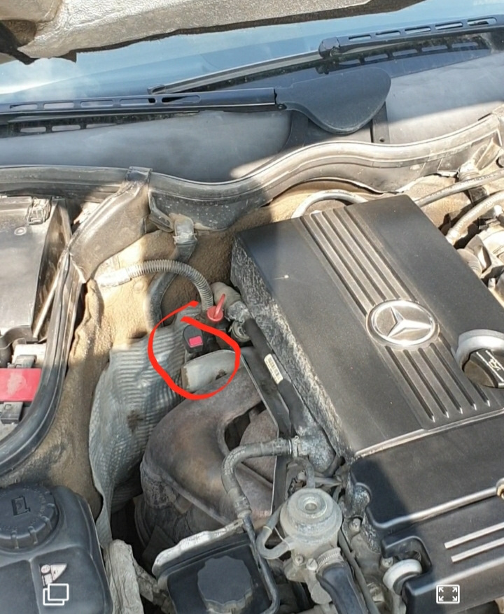 Замена масла в коробке — Mercedes-Benz CLK (W209), 1,8 л, 2008 года ...