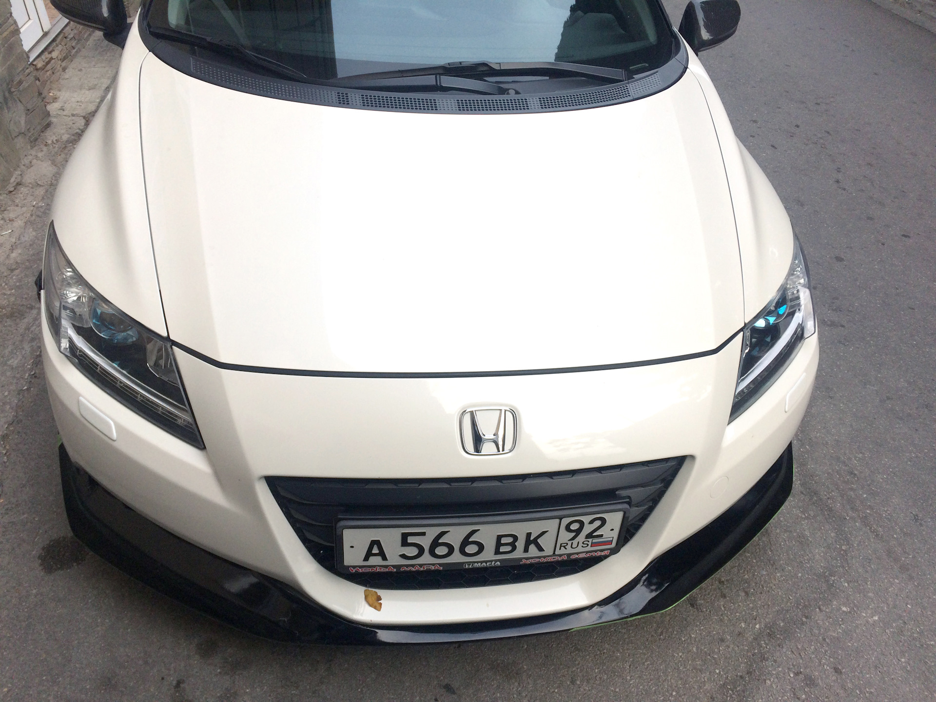 Редкая передняя губа Seeker — Honda CR-Z, 1,5 л, 2011 года | стайлинг | DRIVE2