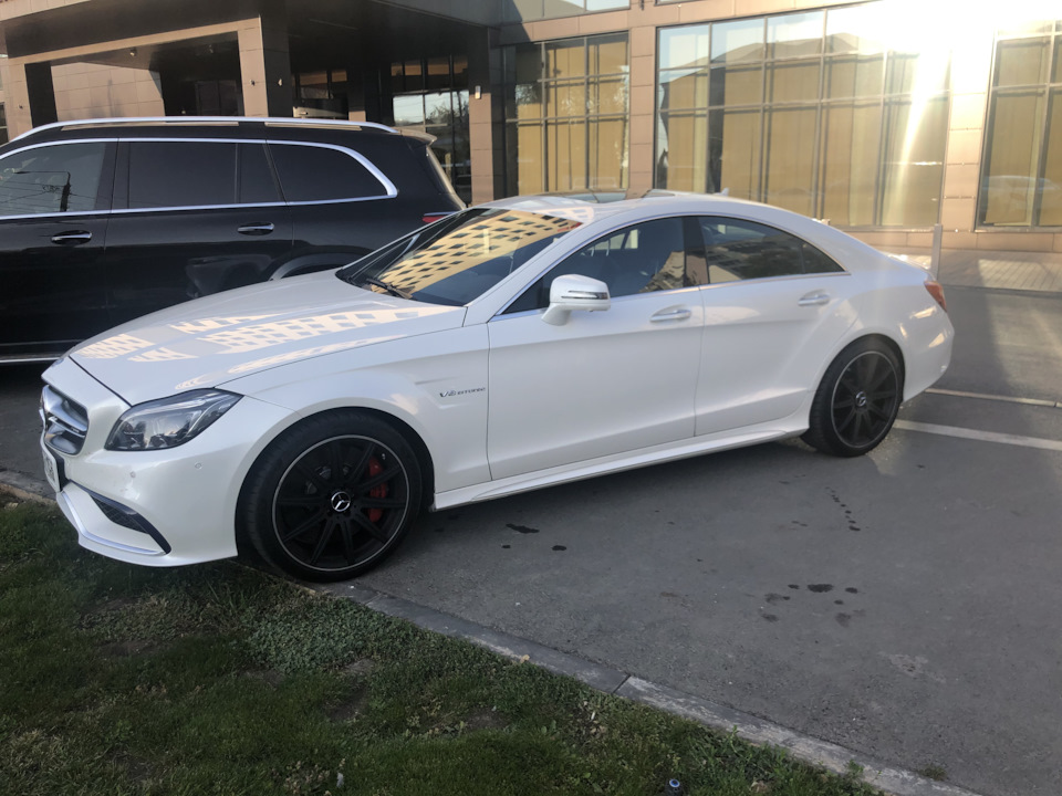Переезд cls63 в Оренбург — Mercedes-Benz CLS 63 AMG (C218), 5,5 л, 2016 ...