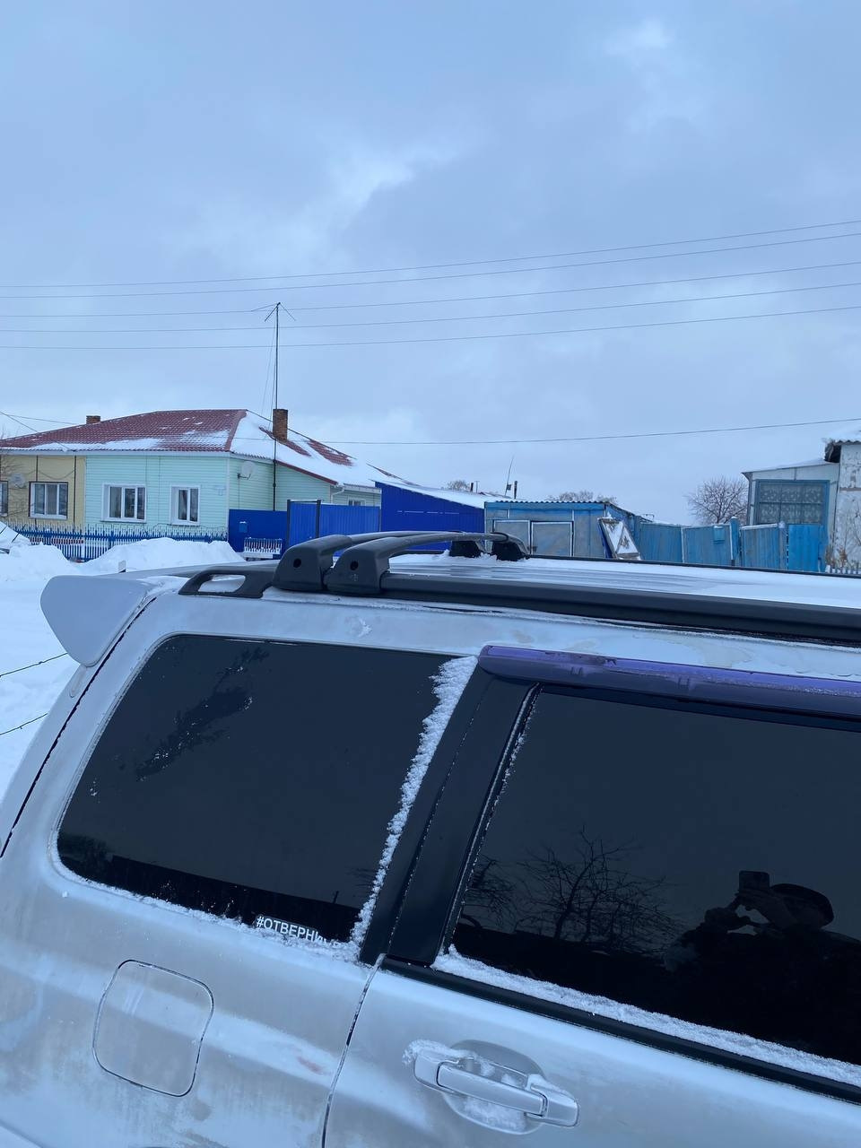 Поперечины на рейлинги — Subaru Forester (SF), 2 л, 2001 года ...