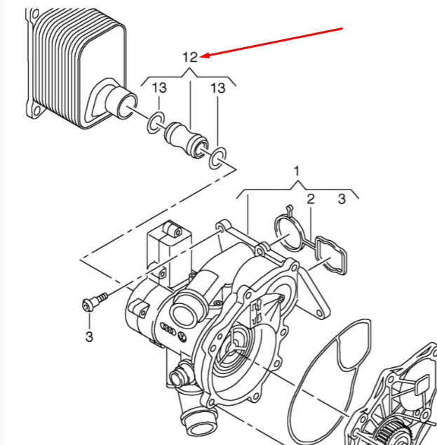 Что нужно для замены термостата и чистки впускного коллектора Audi A3 ...