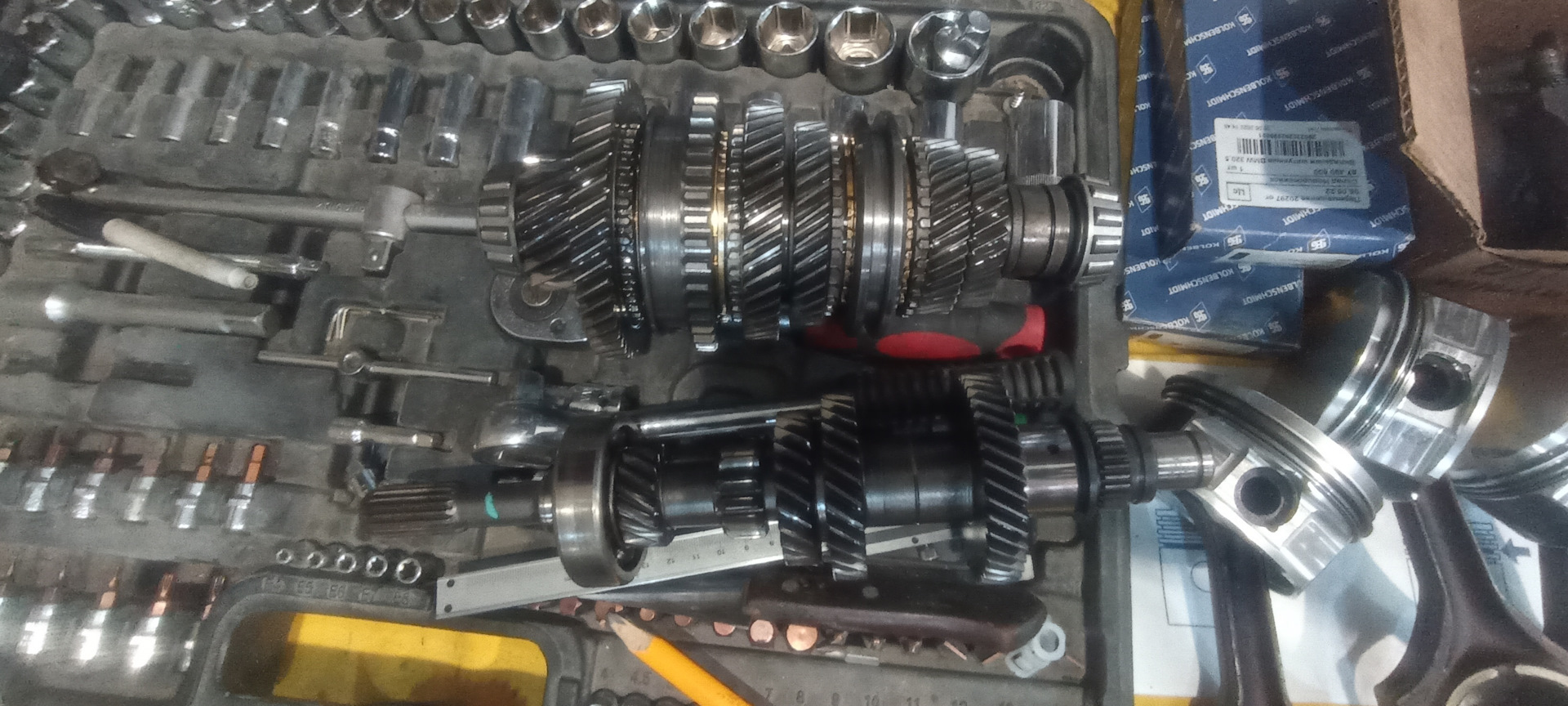Замена 5 передачи мкпп4м40 — Nissan Almera II (N16), 1,5 л, 2001 года ...