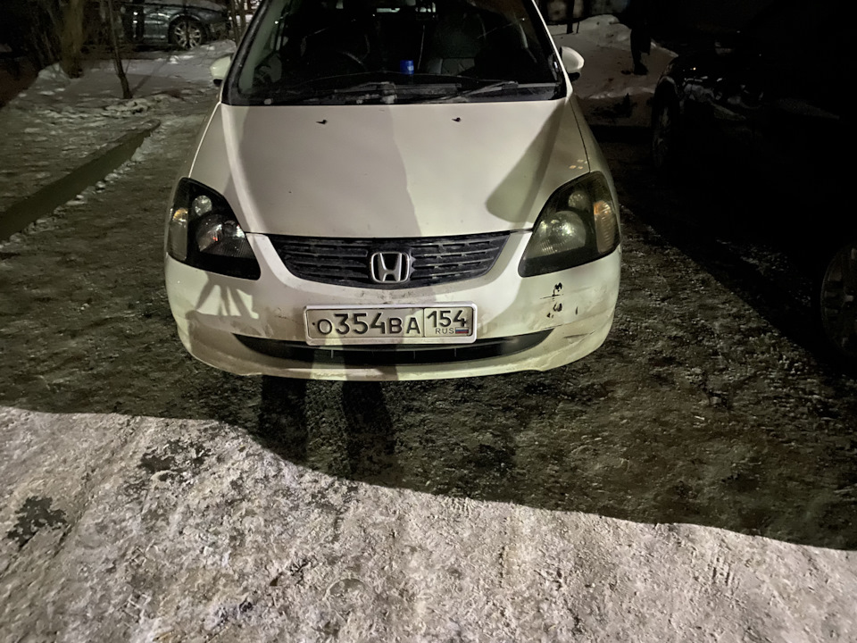 Наконец-то теперь две фары депо — Honda Civic (7G), 1,5 л, 2000 года ...