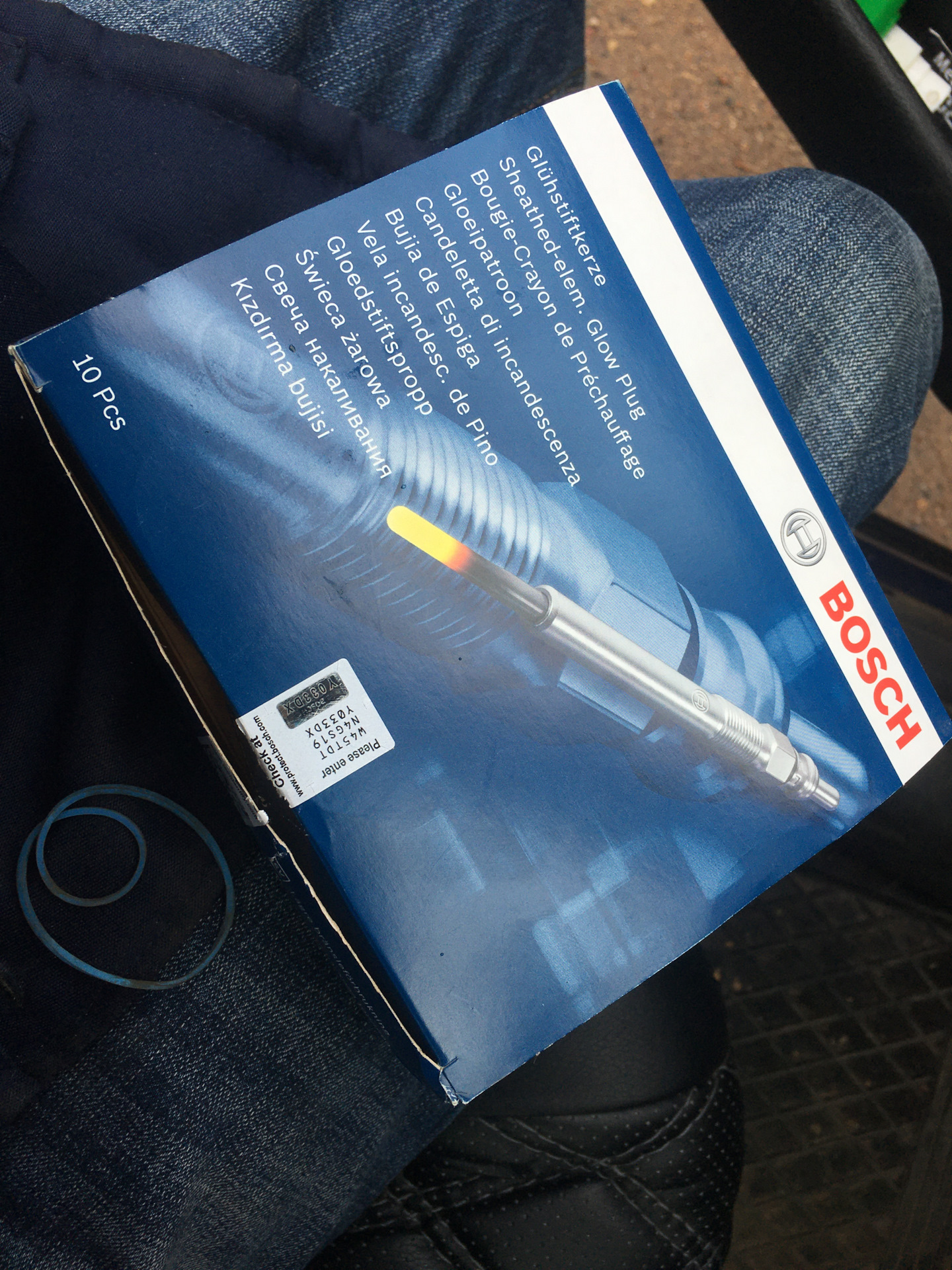 Замена свечей накала. P1635 — Opel Astra G, 2 л, 1999 года | запчасти ...