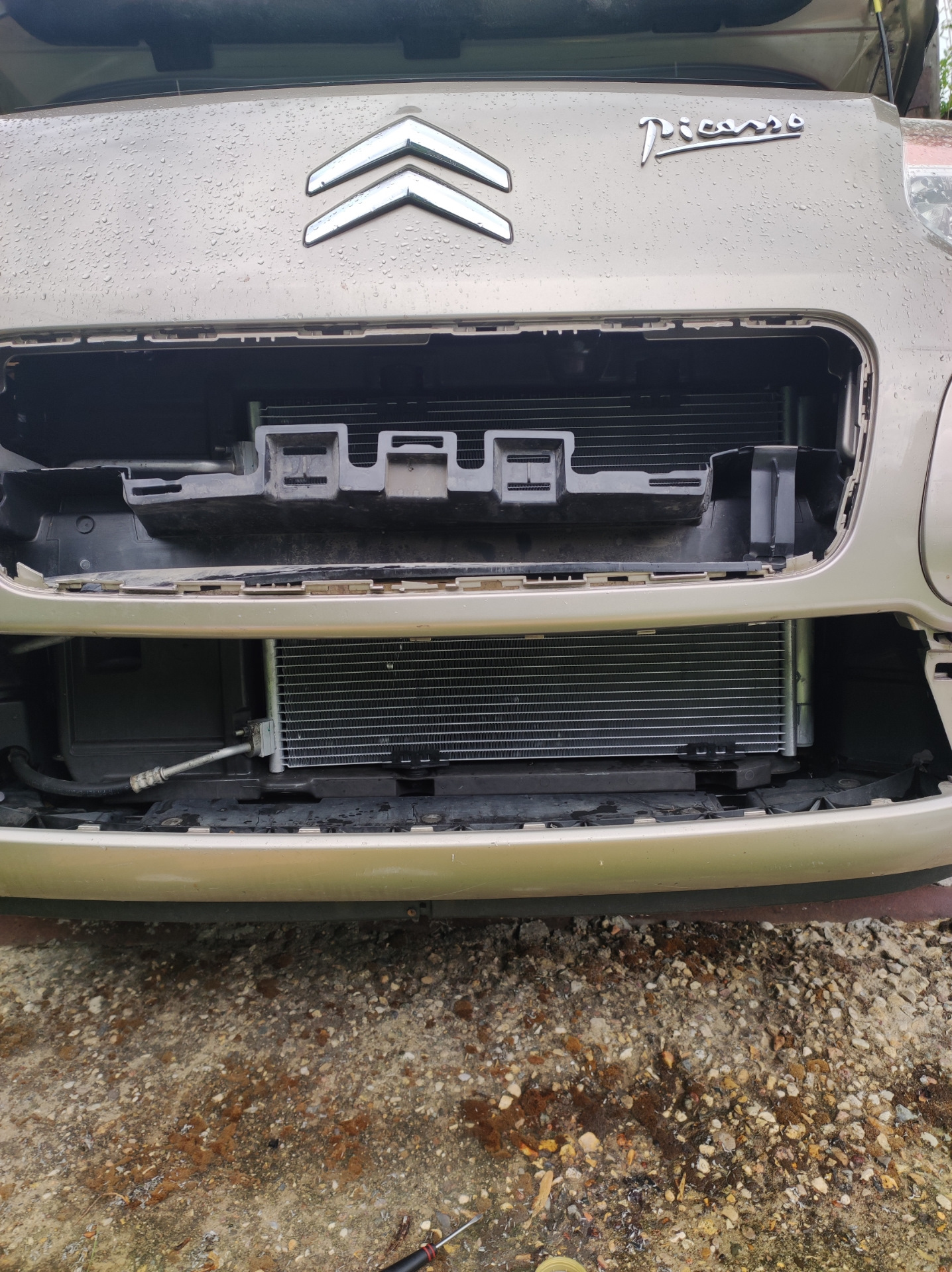 ТО и радиатор кондиционера — Citroen C3 Picasso, 1,6 л, 2012 года ...