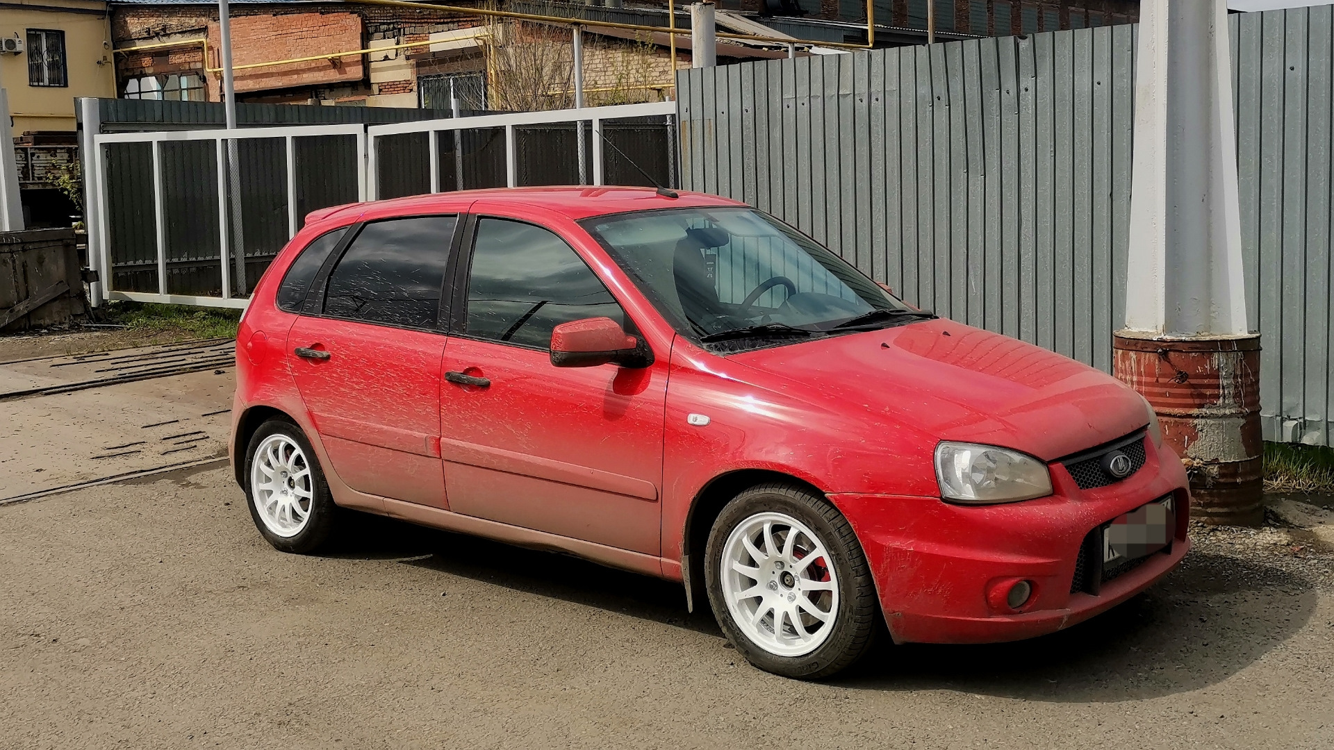 #1 Мои новые диски Slik L 187S — Lada Калина Спорт (1G), 1,6 л, 2013 ...