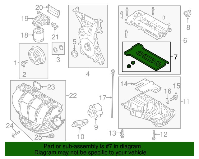 CM5Z6584A Прокладка клапанной крышки Ford | Запчасти на DRIVE2