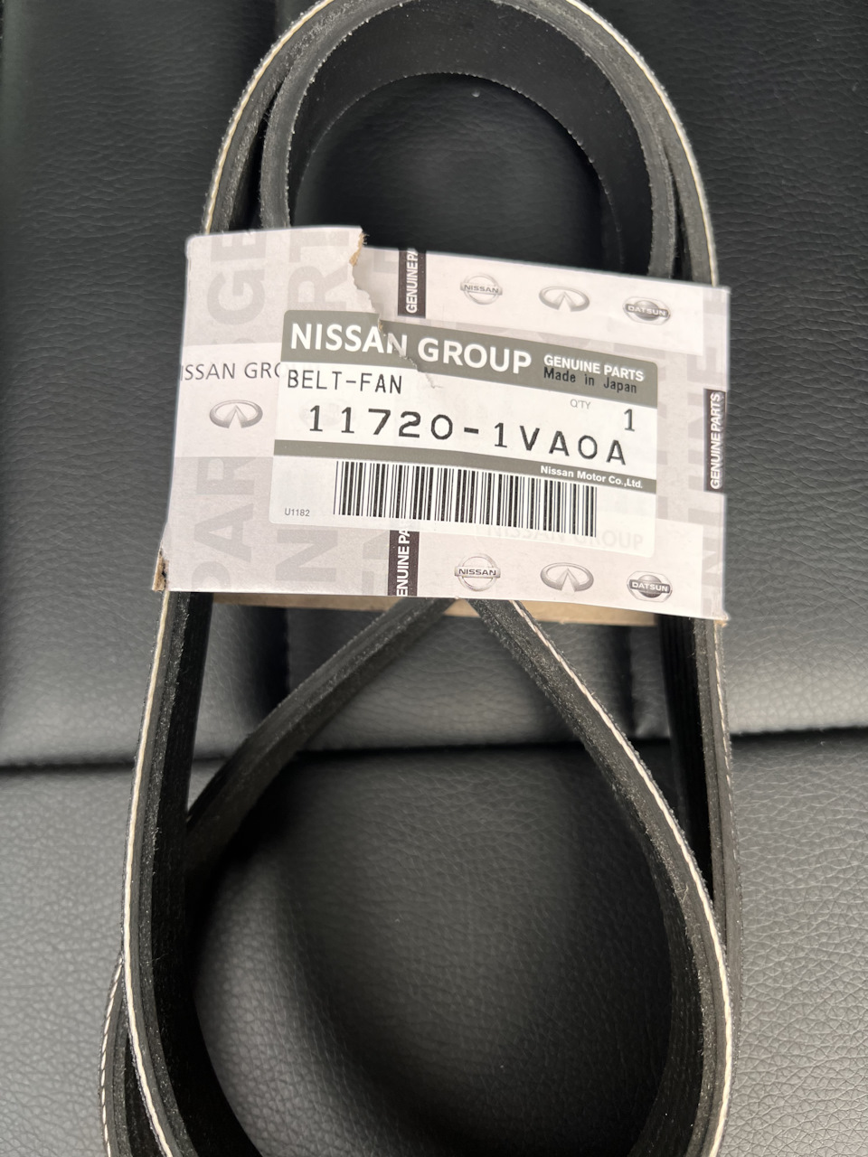 117201VA0A Поликлиновой ремень NISSAN INFINITI | Запчасти на DRIVE2