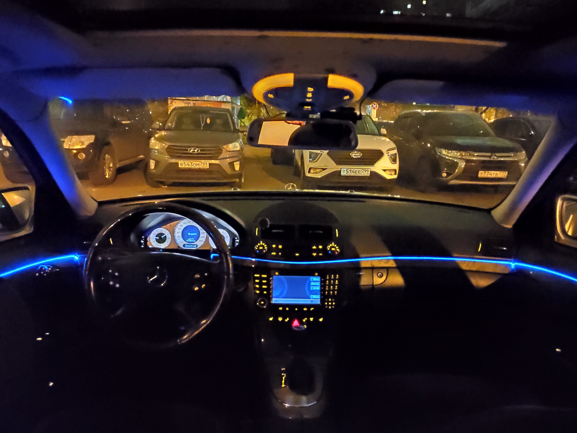 Ambient подсветка на W211. Такого вы ещё не видели — Mercedes-Benz E ...