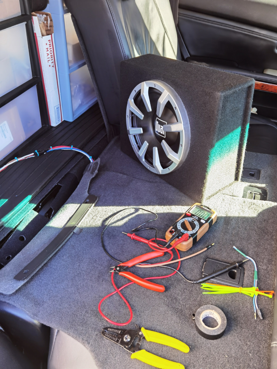 Subwoofer in Lexus rx350 или улучшайзинг звука. — Lexus RX (2G), 3,5 л ...