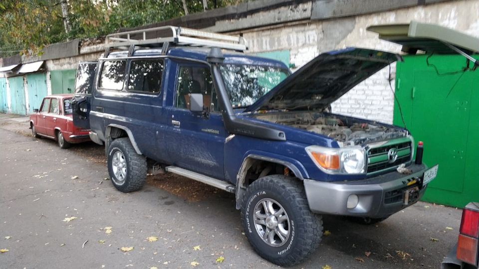 Toyota Land Cruiser 70 4.2 дизельный 2011 | Hzj78 на DRIVE2