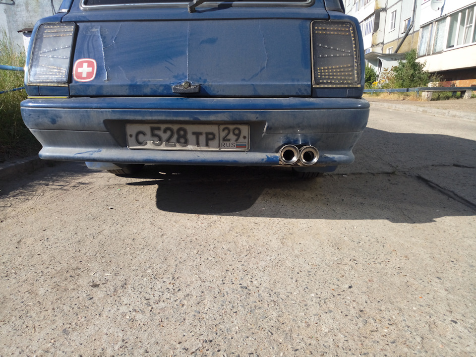 Выхол — Lada 21043, 1,5 л, 2004 года | тюнинг | DRIVE2