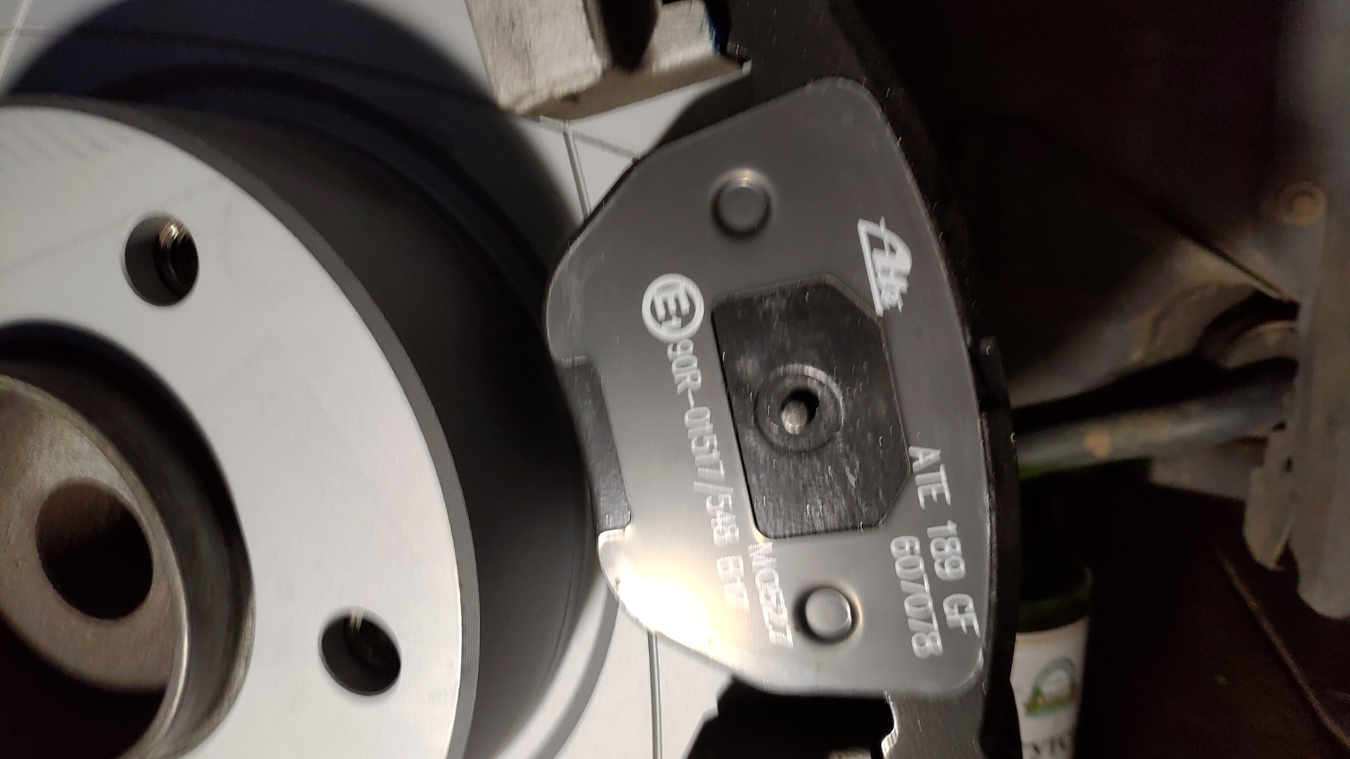 ATE Power Disc — BMW 5 series Touring (E39), 3 л, 2003 года | плановое ...