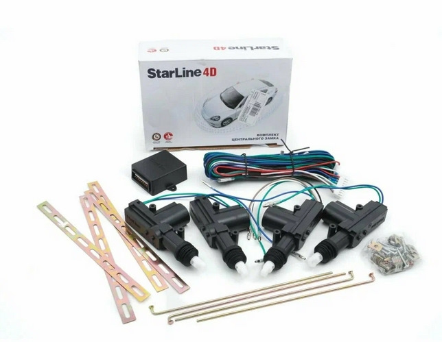 ЦЕНТРАЛЬНЫЙ ЗАМОК StarLine SL-4D (YR-301-4D) — Lada Гранта Drive Active Лифтбек, 1,6 л, 2023 ...