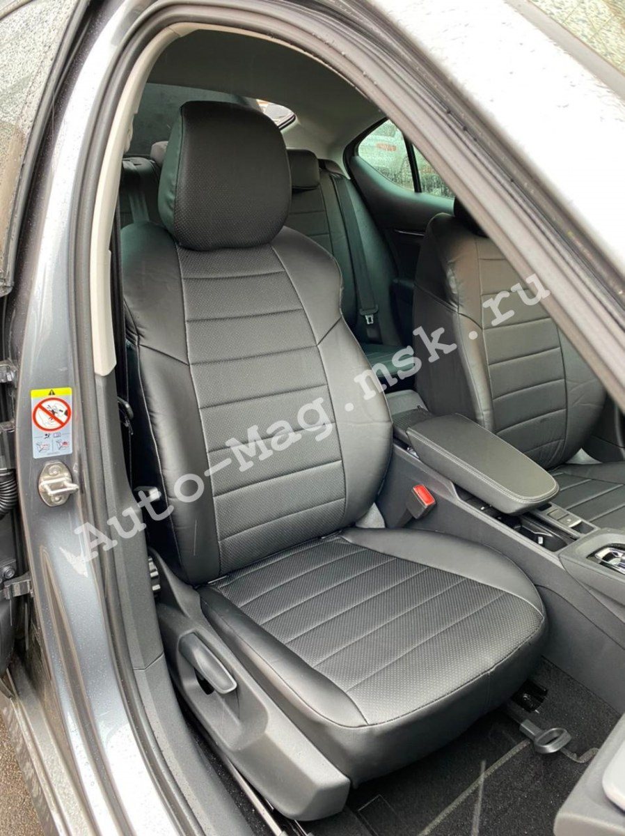 Установили чехлы на Шкоду Октавию А8 из экокожи от Автопилот — Auto-mag ...